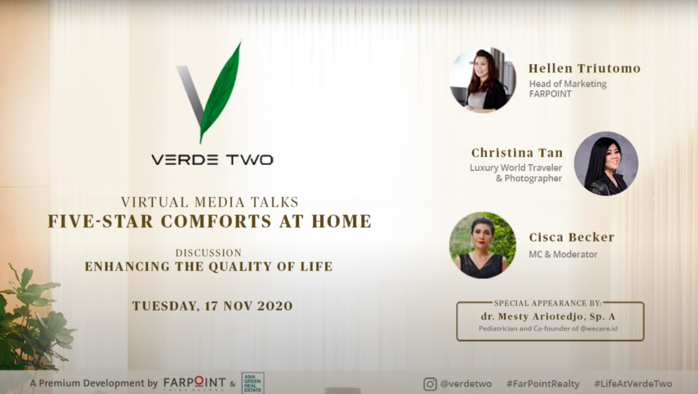 Verde Two Virtual Media Talks 2020 - Prefinite.id / Hospitality ...